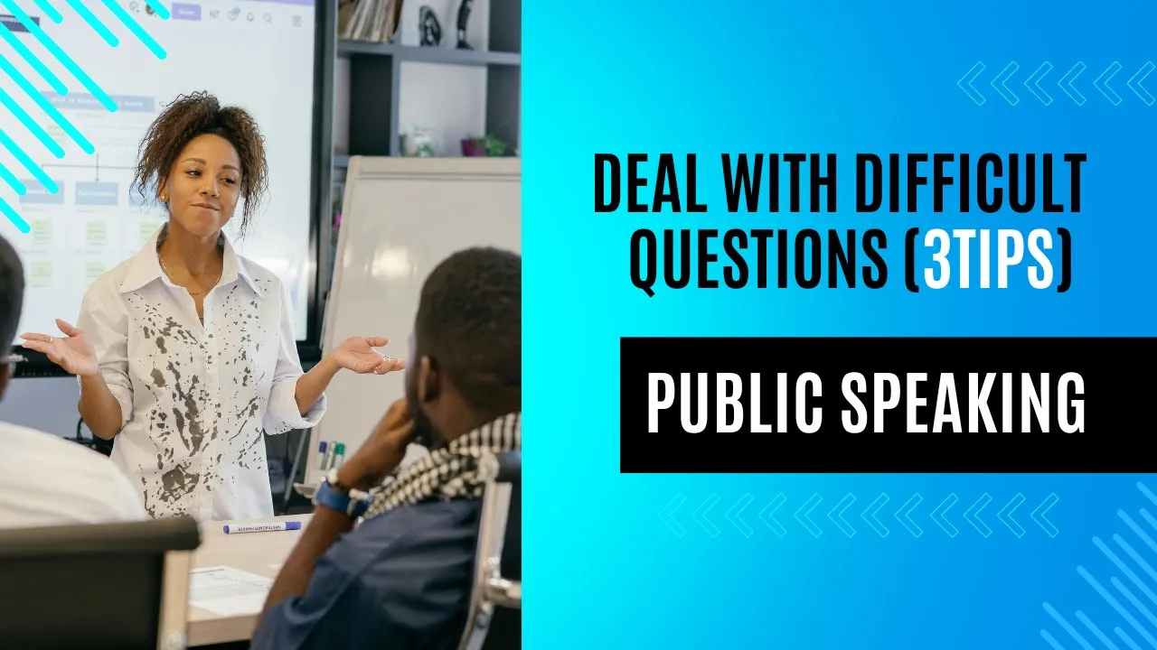 🎤 3 Ways to Handle Difficult Questions During Public Speaking - APUULI